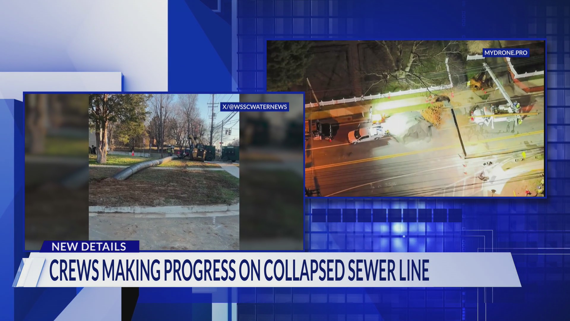 WSSC Water nears completion of temporary bypass after Germantown sewer ...