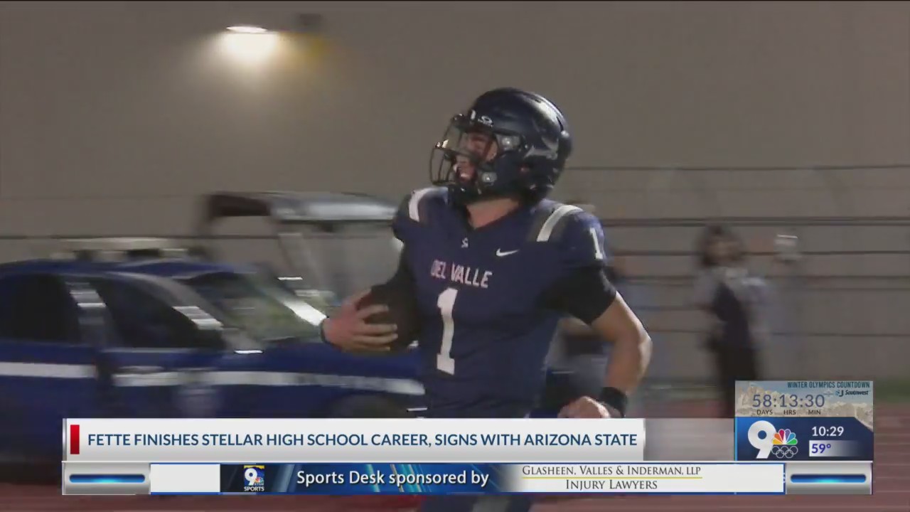 ASU’s Kenny Dillingham spotlights Del Valle’s Jake Fette – KTSM 9 News