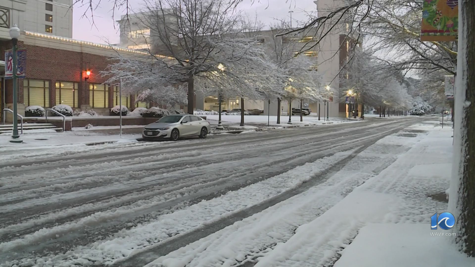 Newport News drivers battle through icy roads during Tuesday’s commute ...