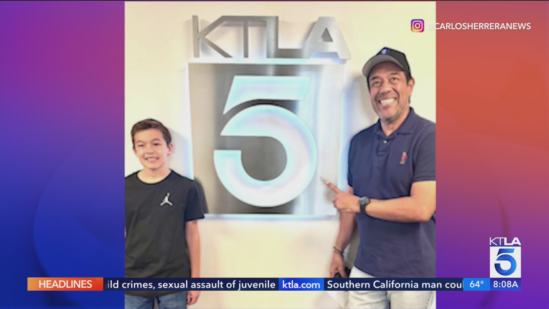 Aspiring KTLA meteorologist takes significant step towards future ...
