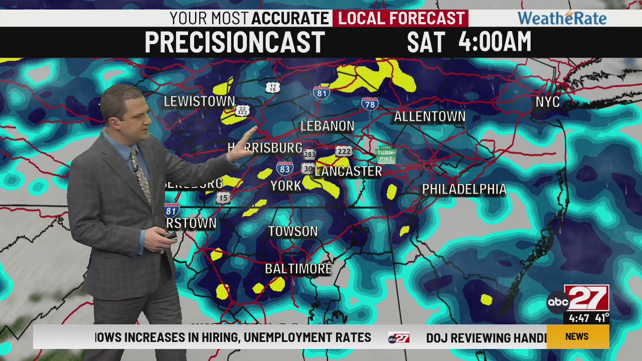 Brett’s Friday Morning First Weather – ABC27