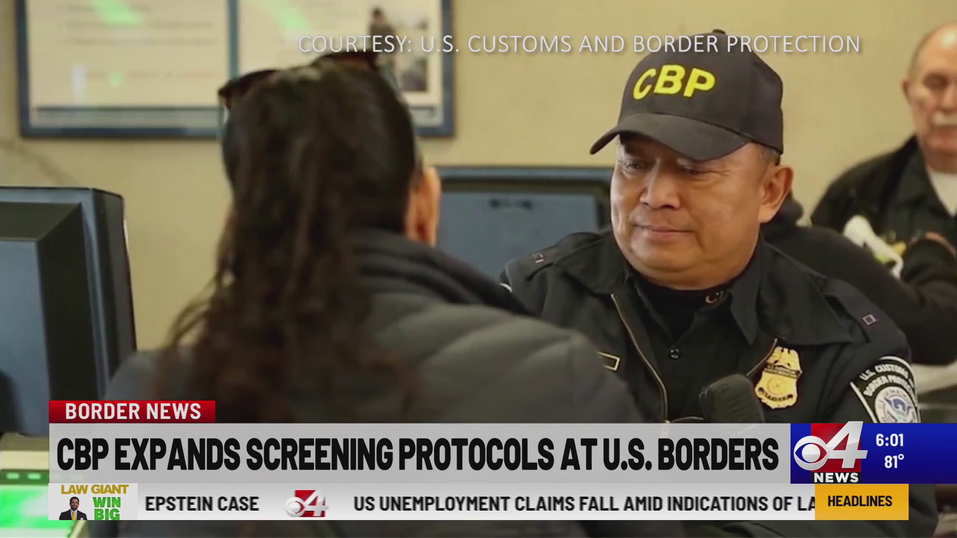 CBP Expands Screening Protocols at U.S. Borders – BorderReport