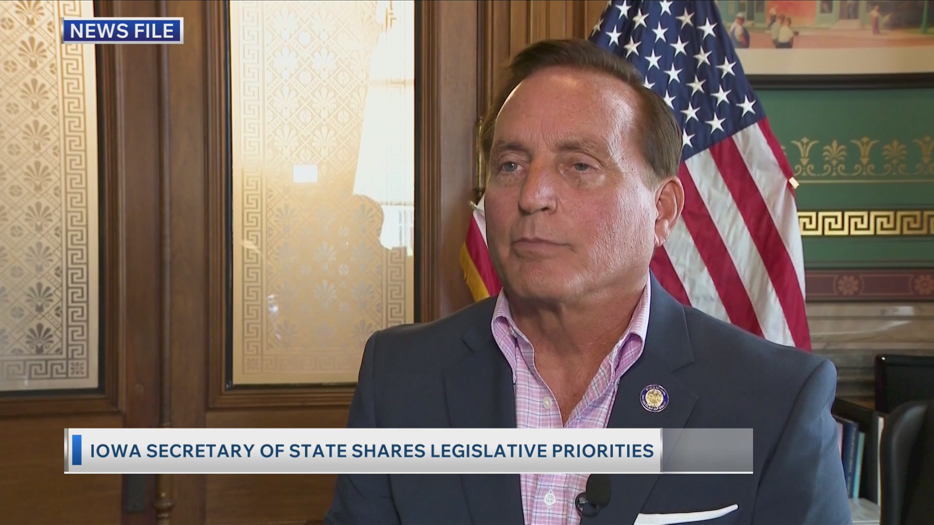 Iowa Secretary Of State Shares Legislative Priorities – KCAU 9 News ...