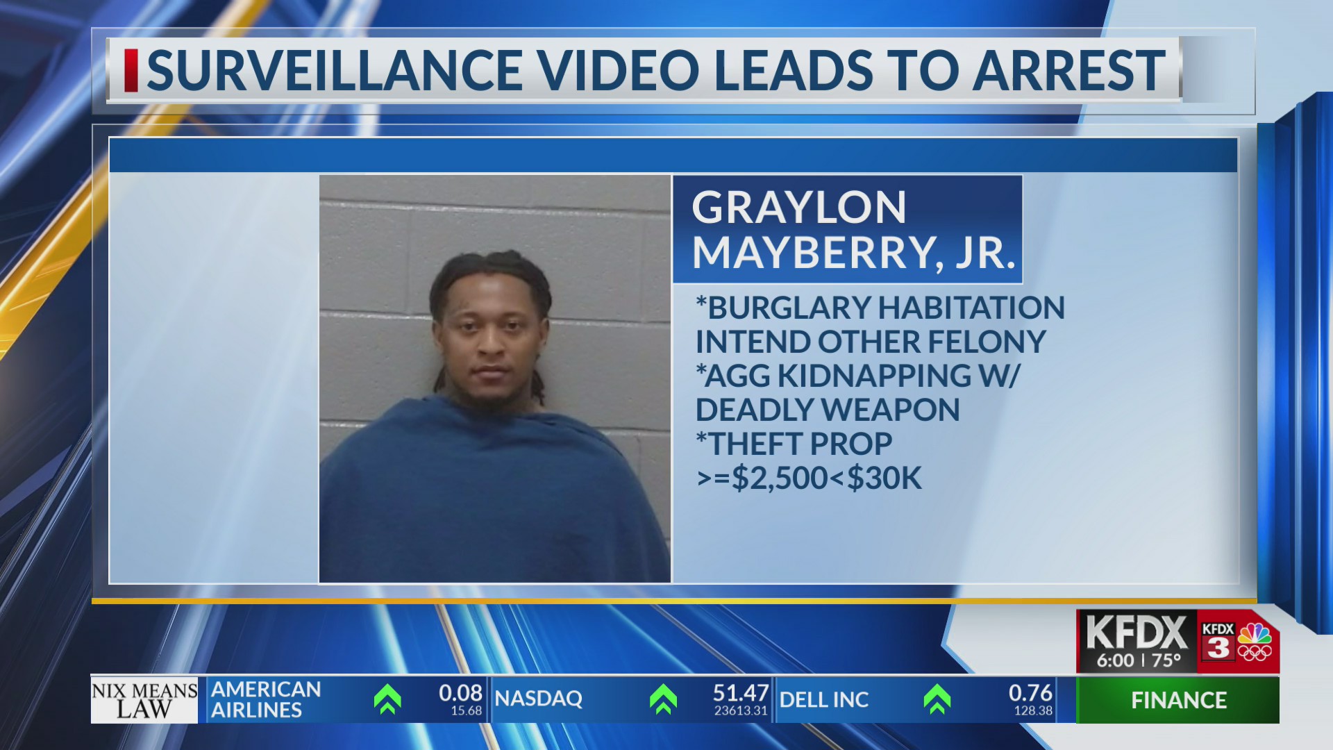 Wichita Falls man arrested for violent robbery, kidnapping ...