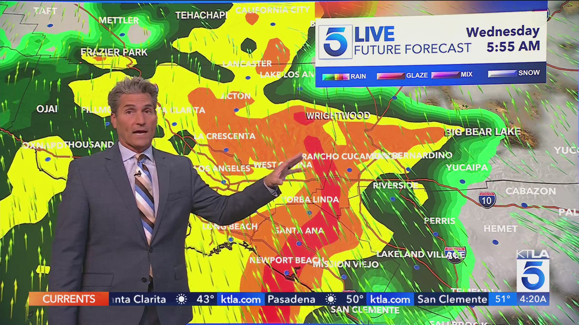 Cooling begins as storm approaches Southern California – KTLA