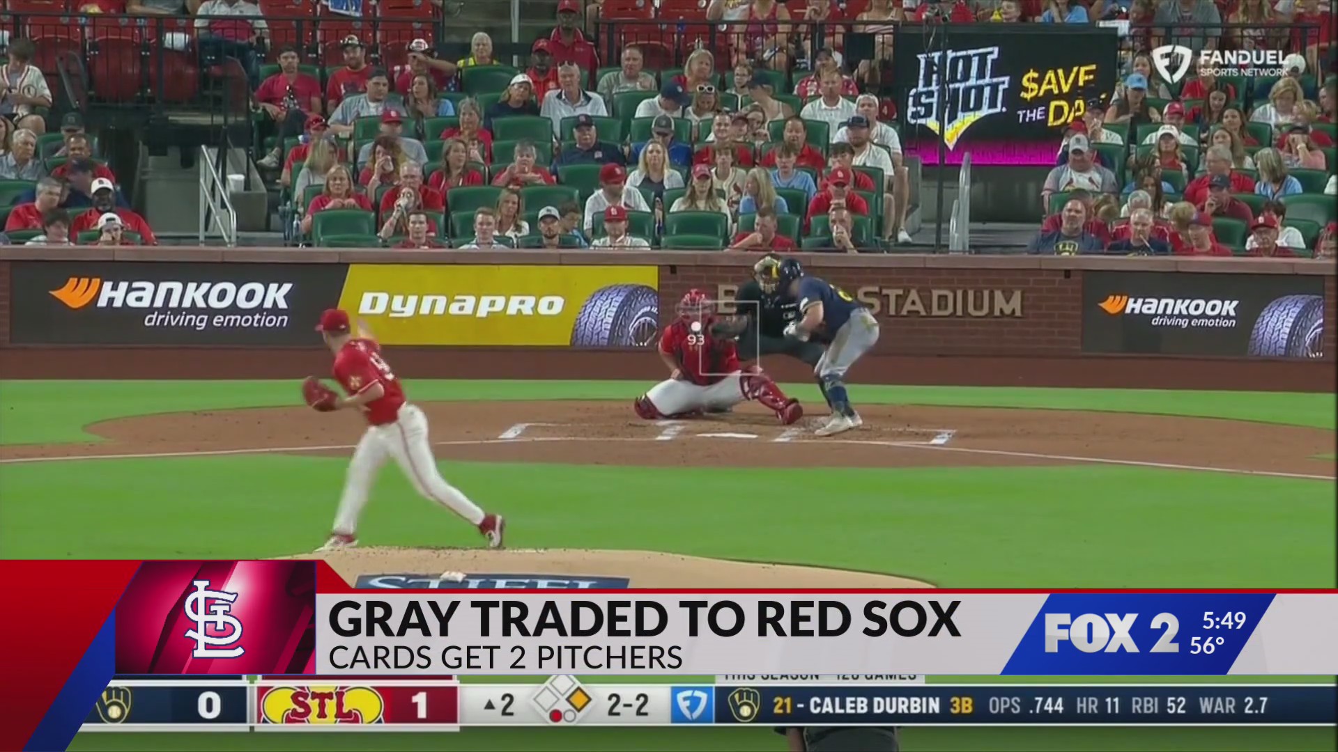 St. Louis Cardinals trade Sonny Gray to Boston Red Sox – FOX 2
