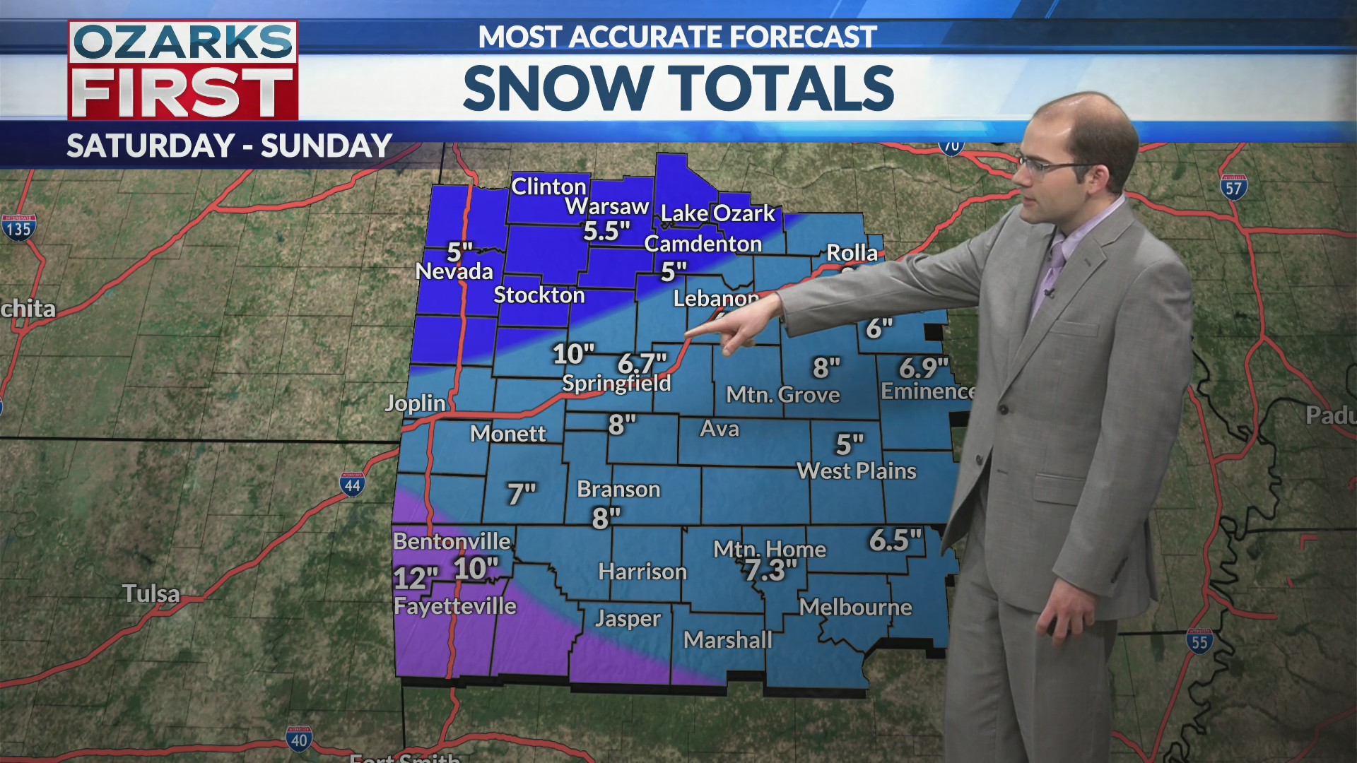 Dangerous cold in the wake of heavy snow – KOLR – OzarksFirst.com