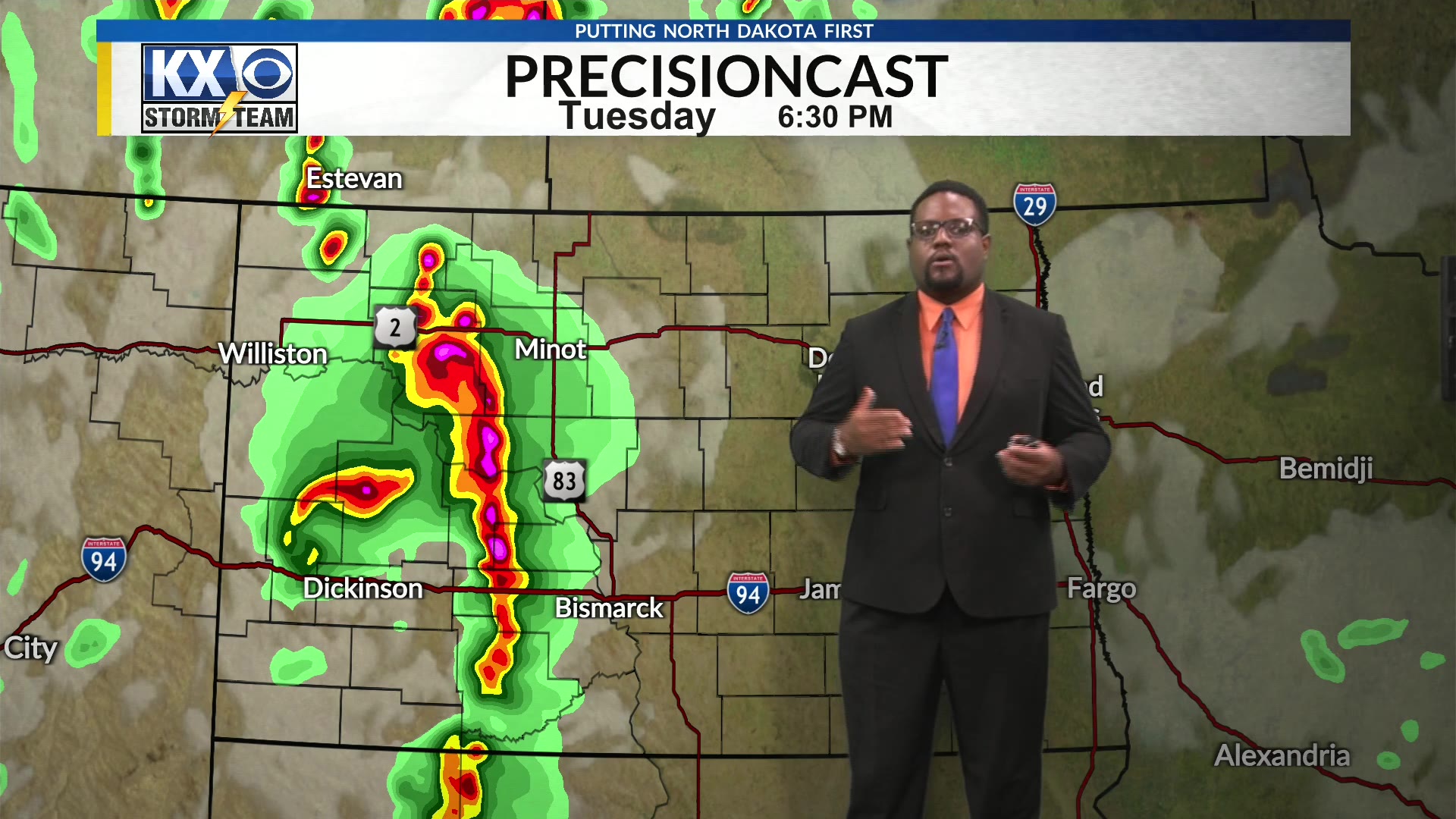 Meteorologist Andre Brooks Morning Forecast 6-9 – KX NEWS