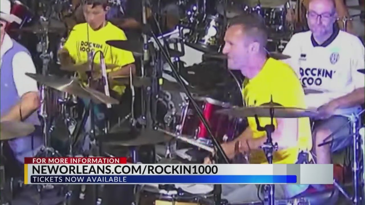 Rockin’1000 Brings the biggest rock band on Earth to New Orleans in ...