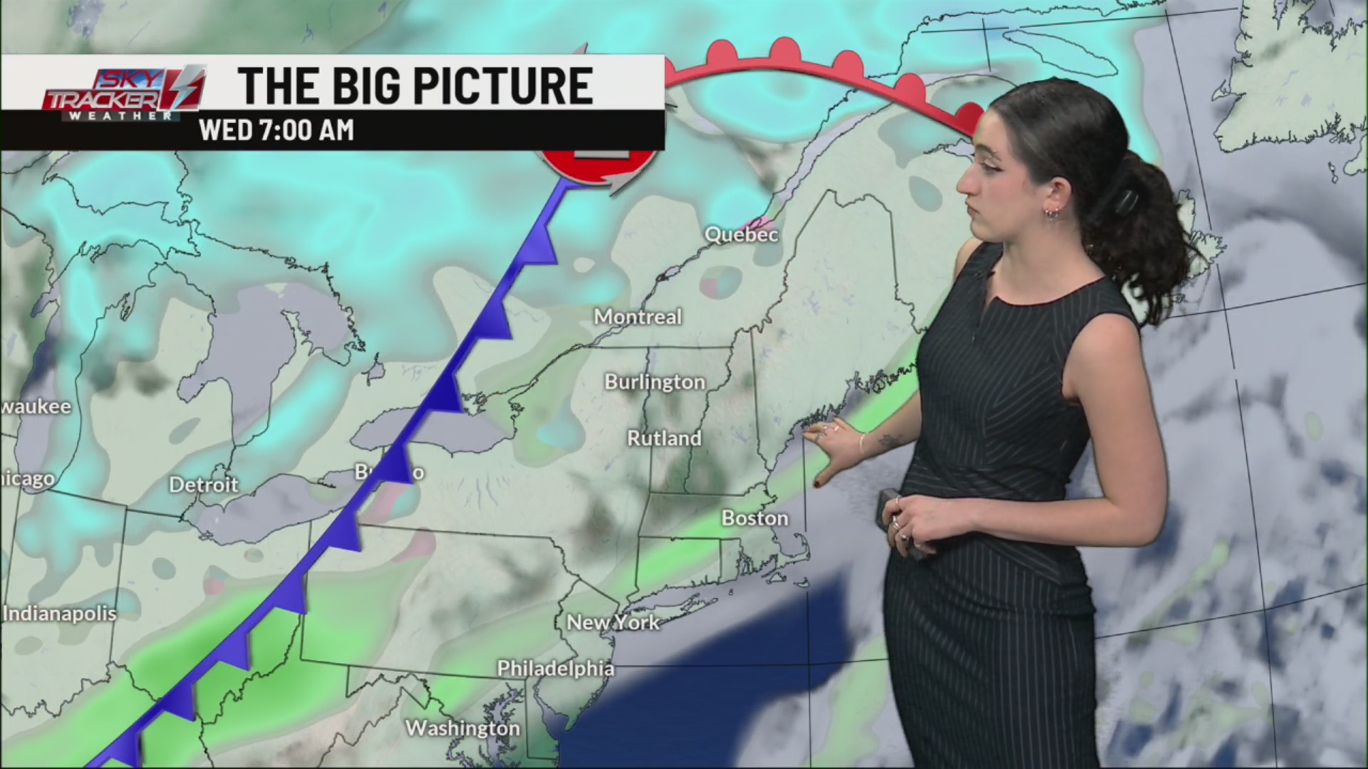 Dry Tuesday before rain/snow mix overnight – ABC22 & FOX44