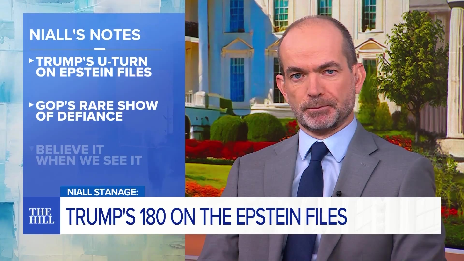 Thomas Massie warns Of Trump’s Epstein file flip flop: Niall Stanage ...