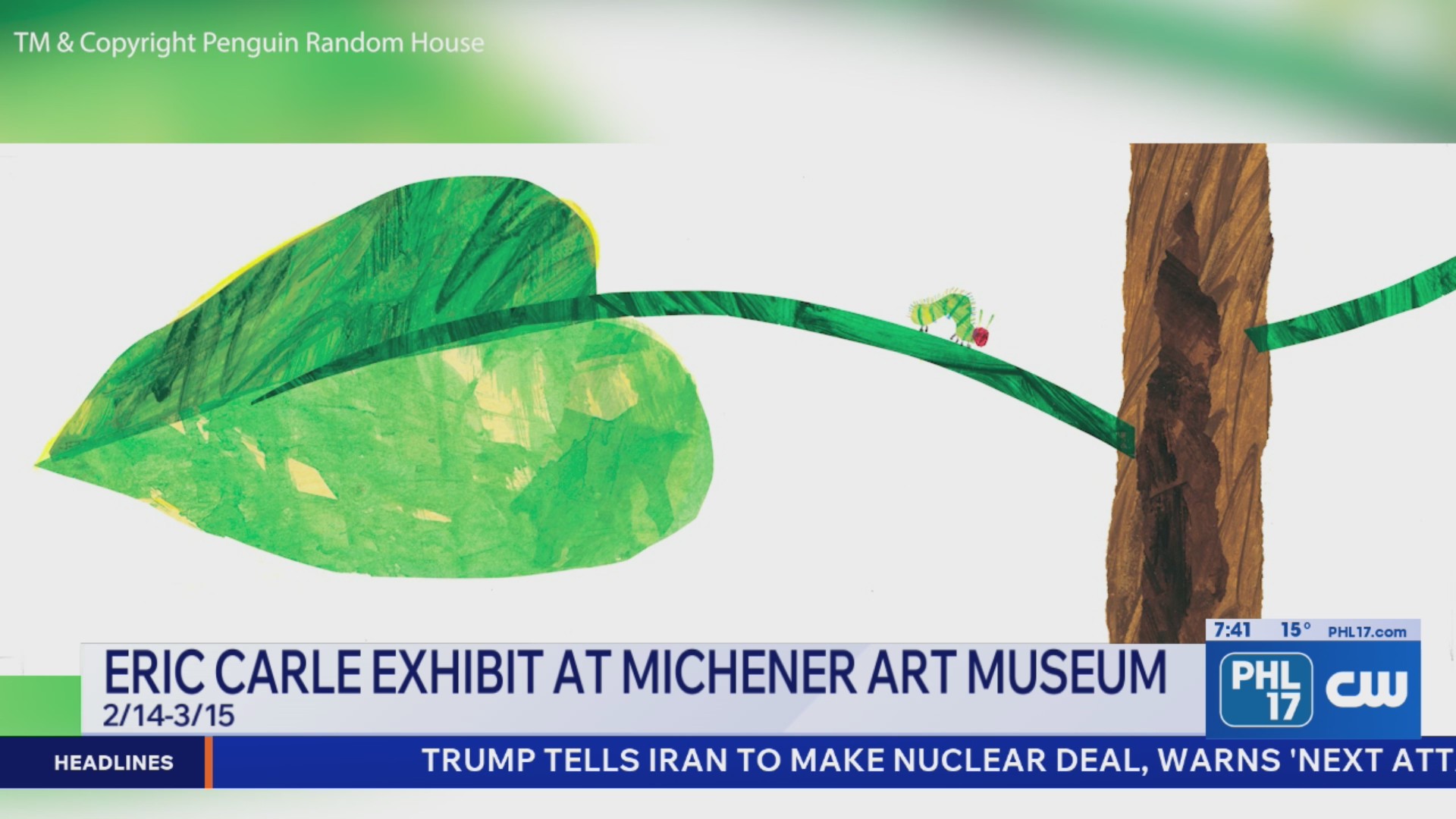 Eric Carle Originals Coming to the Michener Art Museum | PHL17 Morning ...