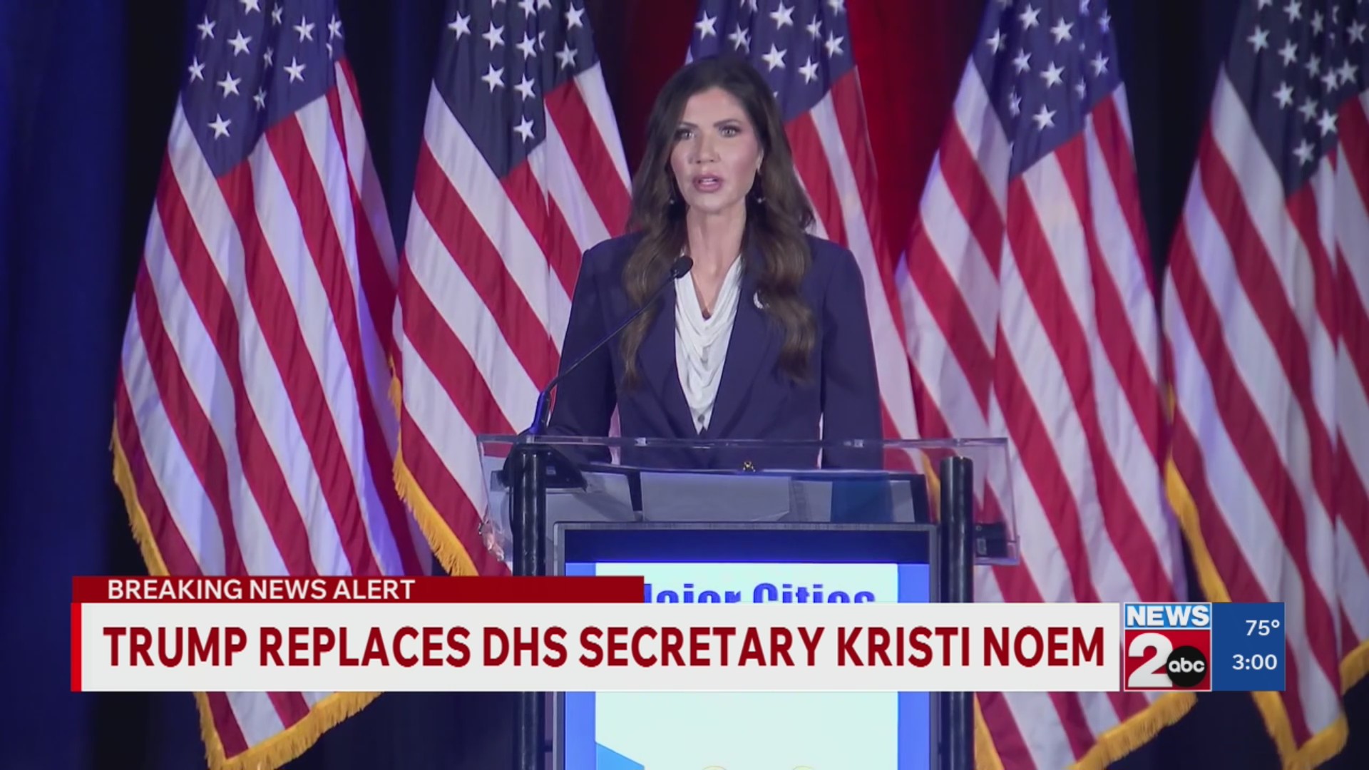 Trump replaces DHS secretary Kristi Noem – WKRN News 2