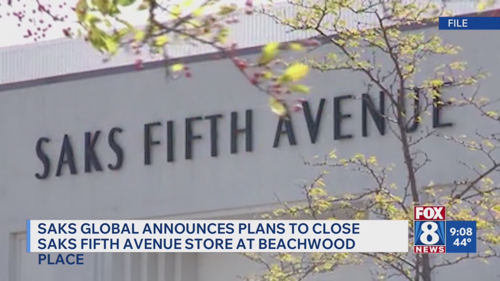 Saks Fifth Avenue at Beachwood Place to close – Fox 8 Cleveland WJW