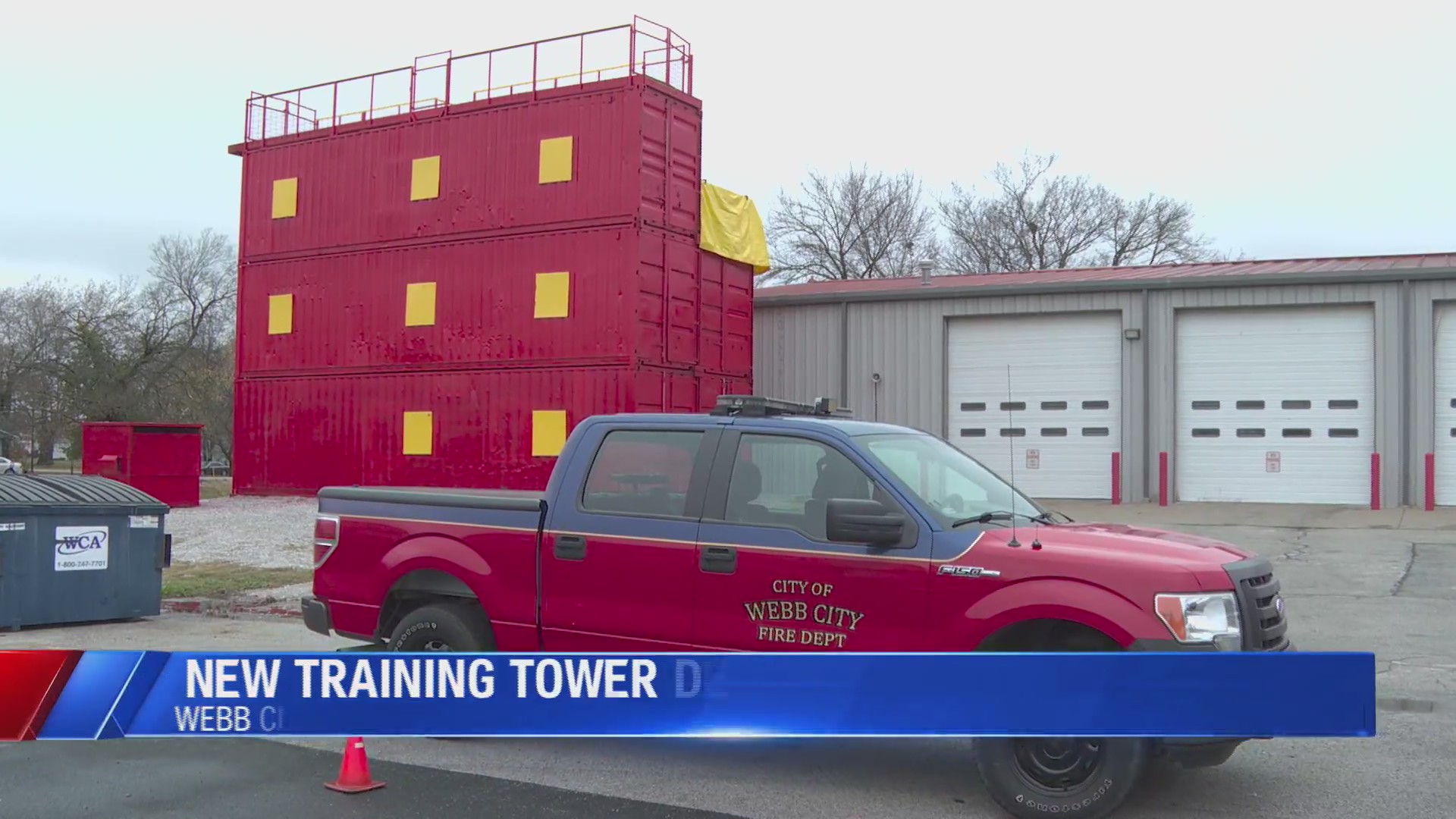 Webb City Fire Department dedicates new training tower to former ...