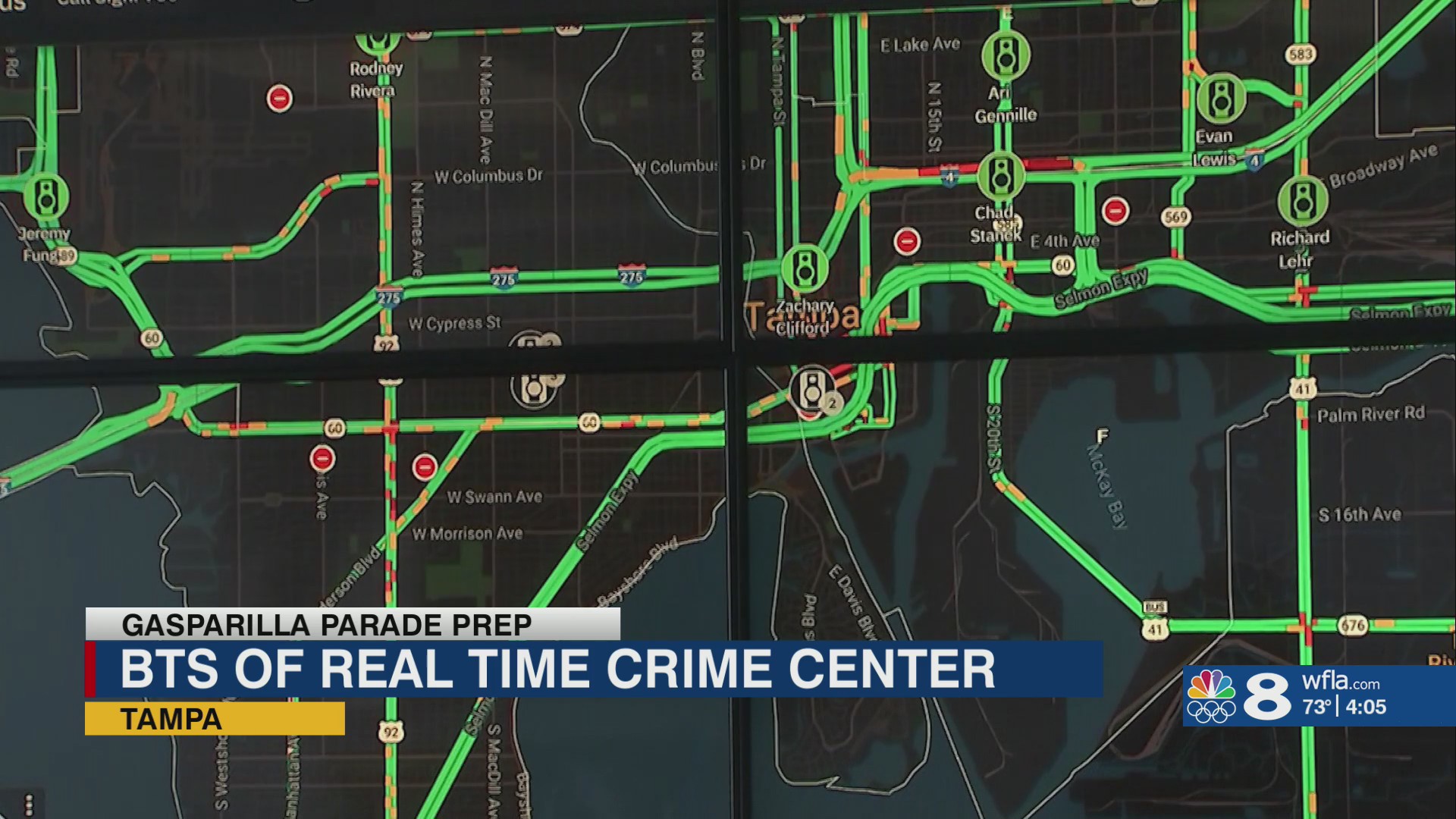 TPD gives behind the scenes look at their Real Time Crime Center ahead ...