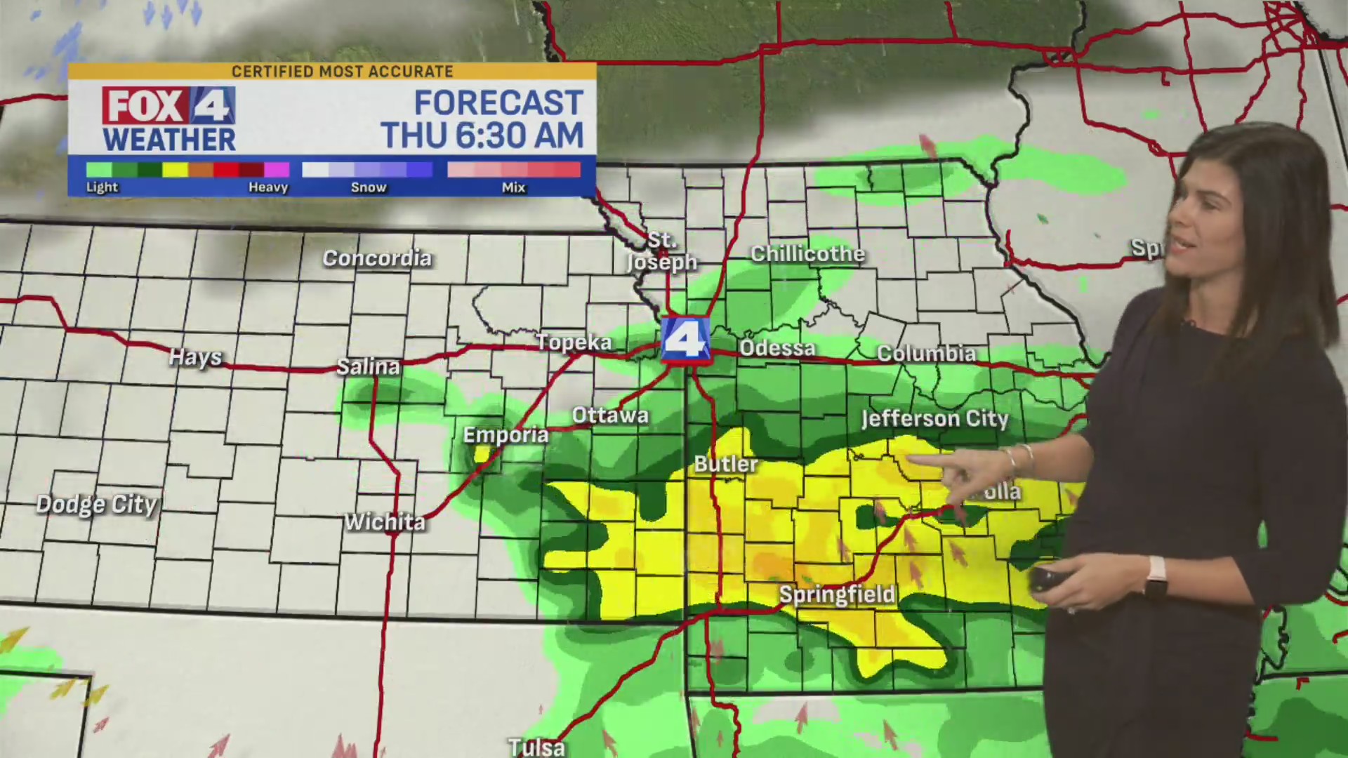 FOX4 Forecast: Clouds dominate, cooler afternoon – FOX 4 Kansas City ...