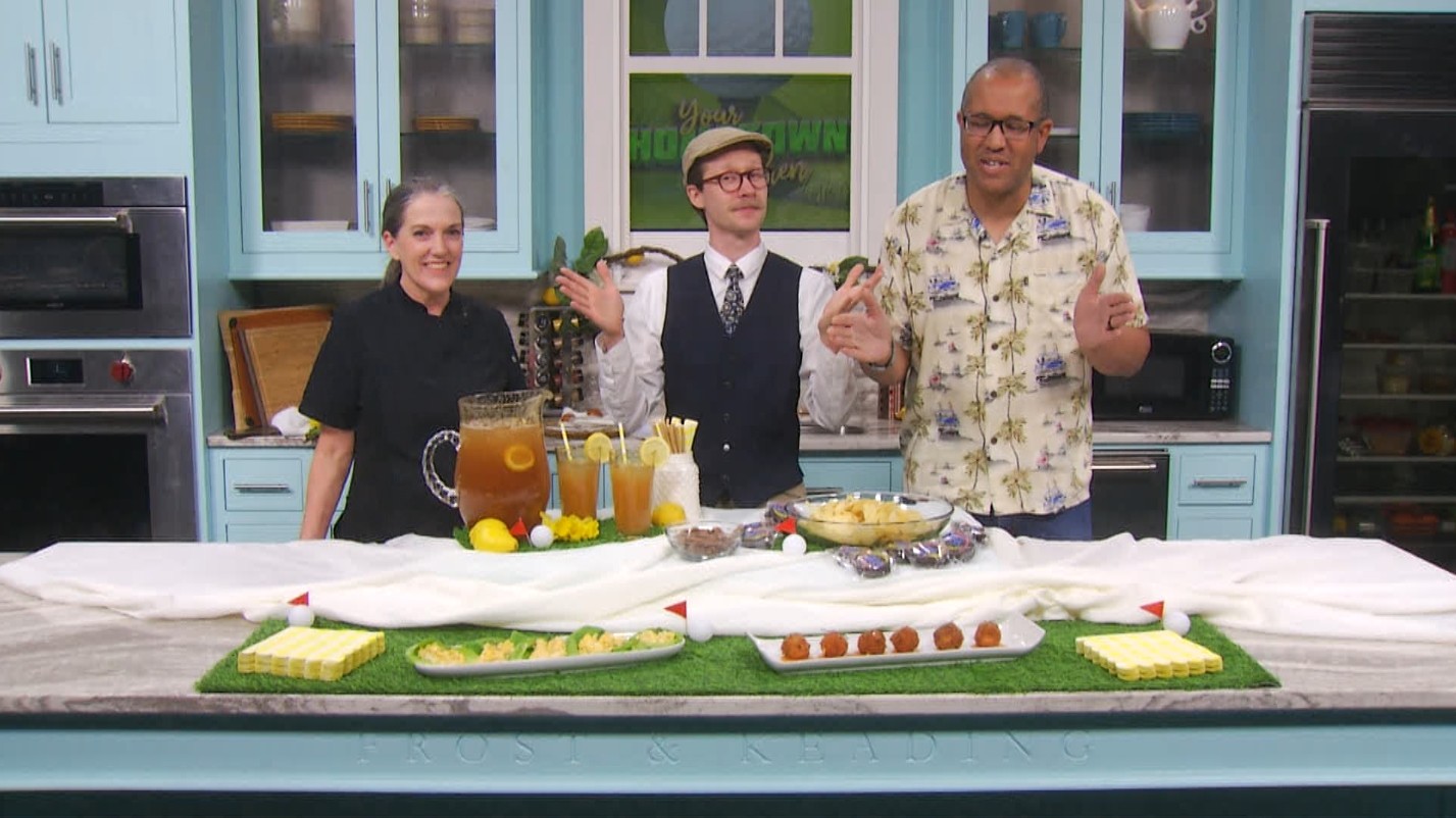 Deep Fried Pimento Cheese Balls teed up by Chef Kim Holland – WJBF