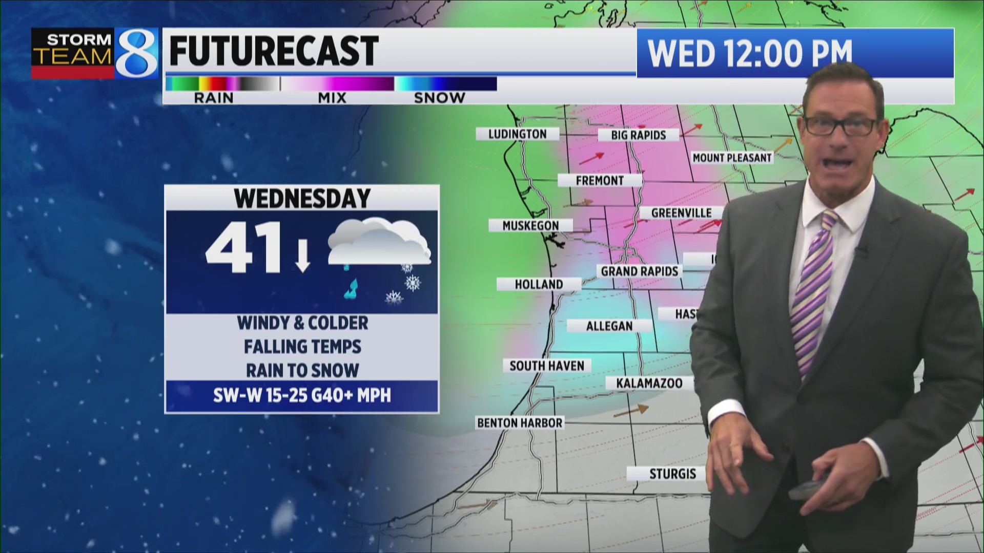 Storm Team 8 Forecast Daybreak 112425 Woodtv