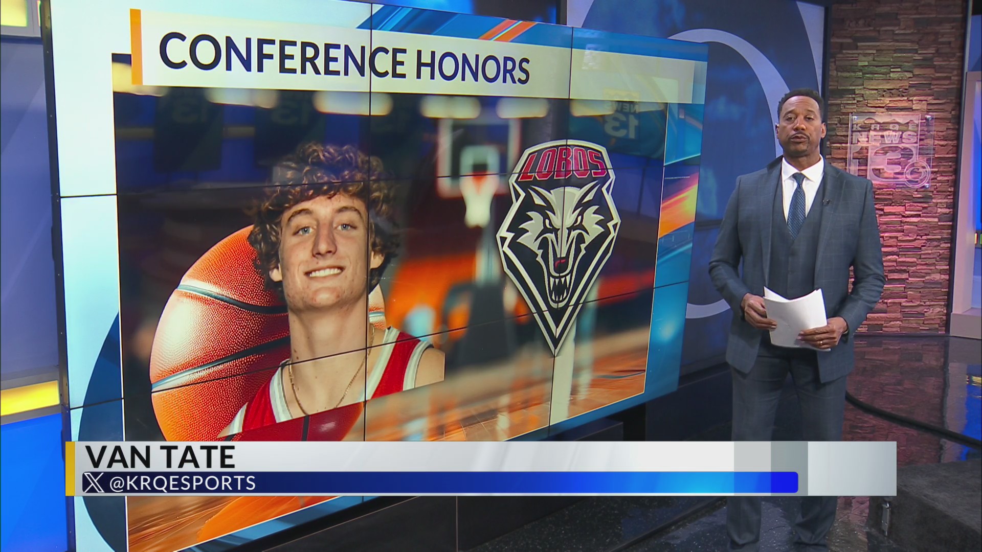 UNM’s Jake Hall earns first Mountain West Freshman of the Week honor ...