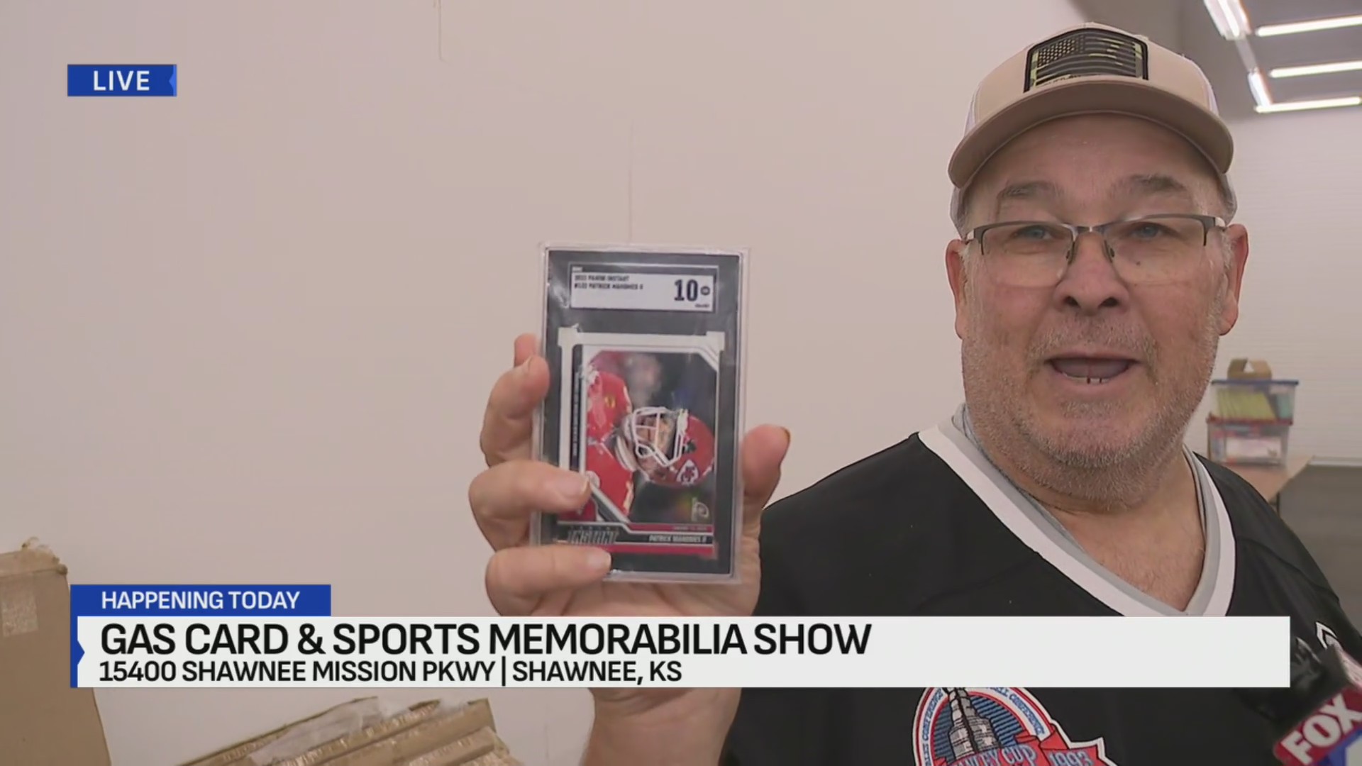Unique memorabilia card show in Shawnee brings dozens of vendors – FOX ...
