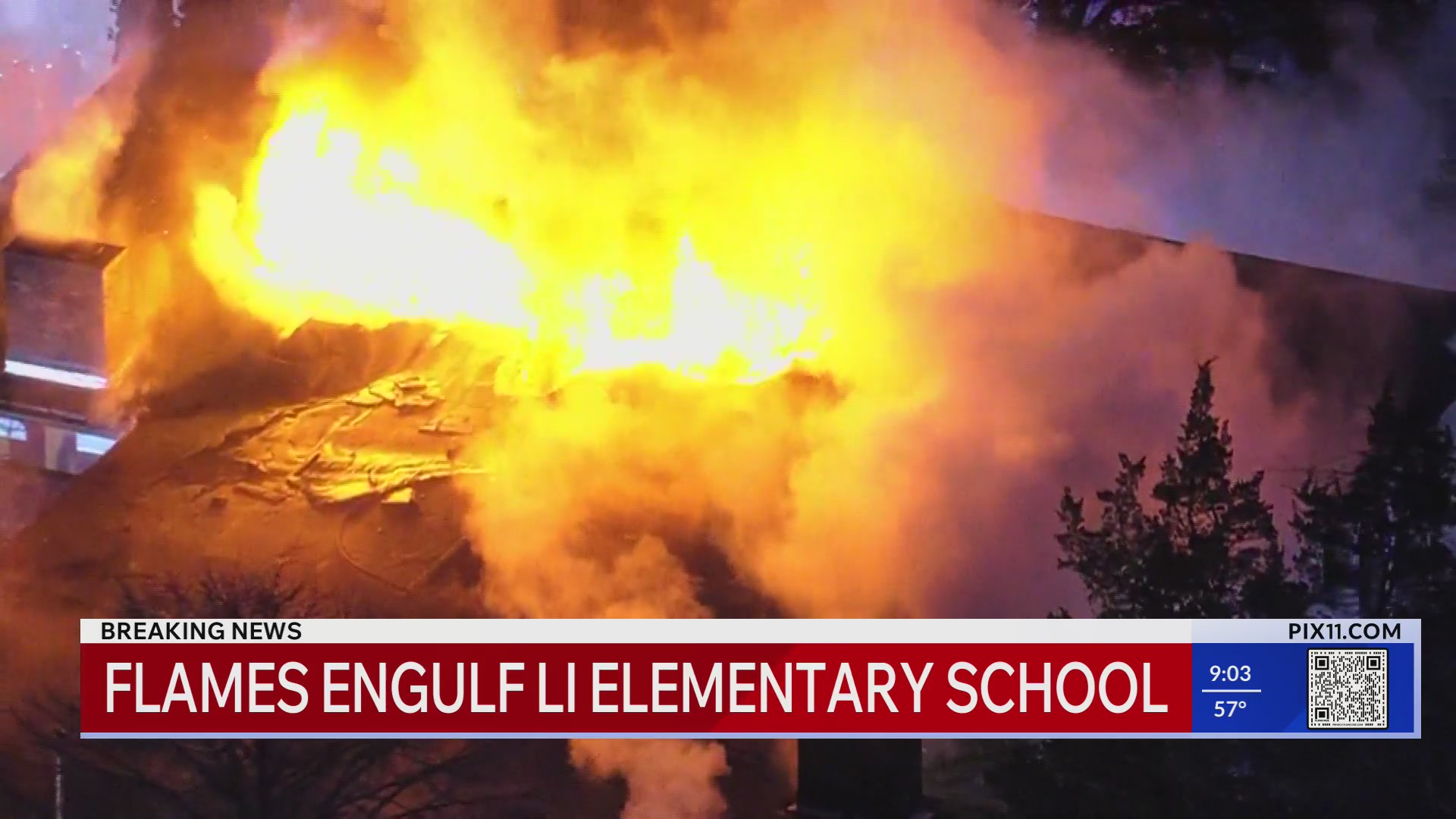Fire closes elementary school in NY – PIX11