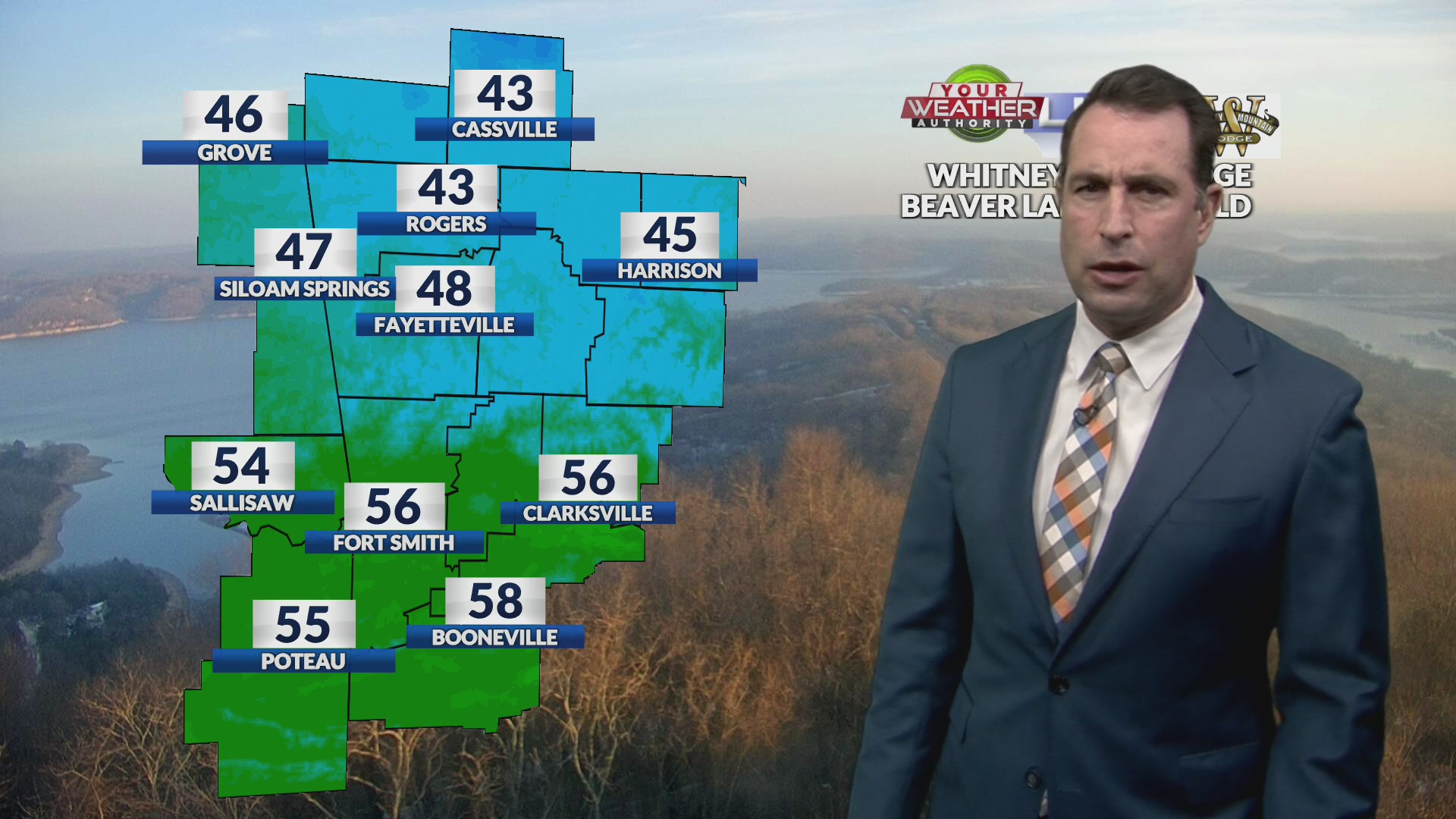 Tuesday, February 3 5 p.m. Weather Update – KNWA FOX24