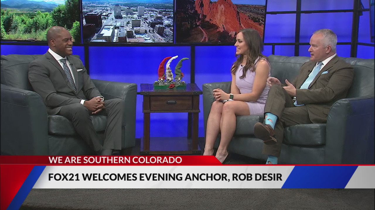 On-air interview with new Evening Anchor Rob Desir – FOX21 News Colorado