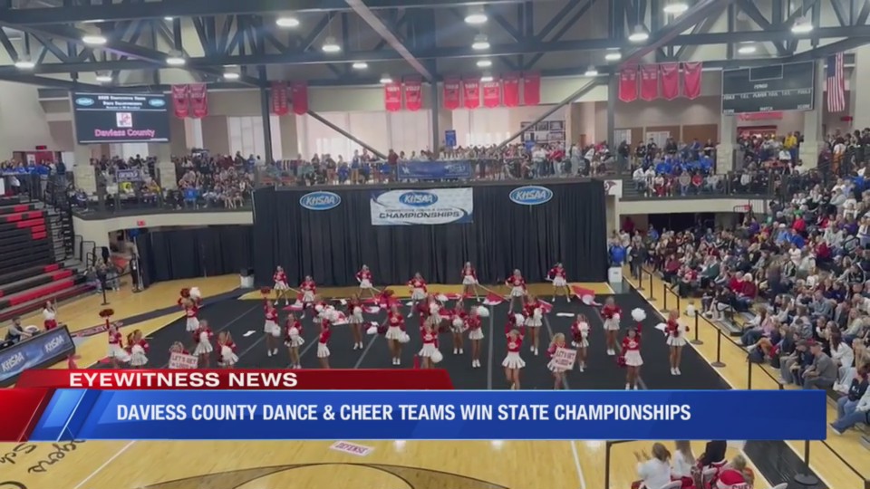 Daviess County High School dance and cheer teams take home state titles ...