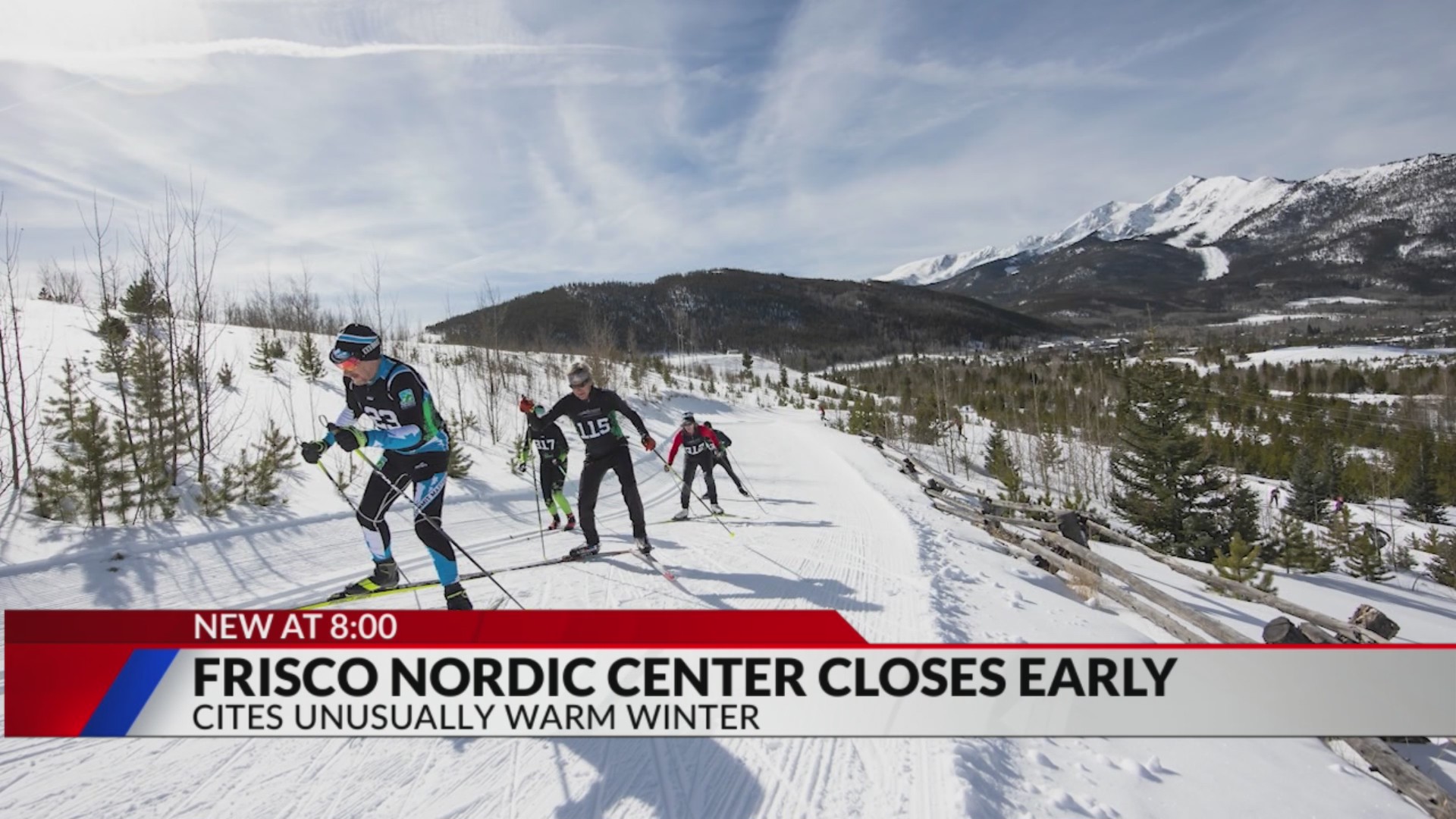 Frisco Nordic Center closes early after unusually warm winter – FOX31 ...