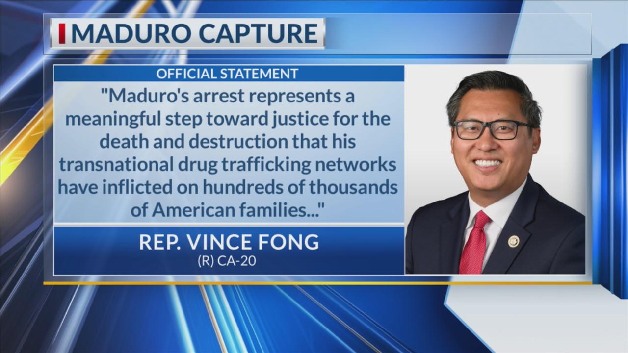 Representative Vince Fong releases statement on Venezuela president ...