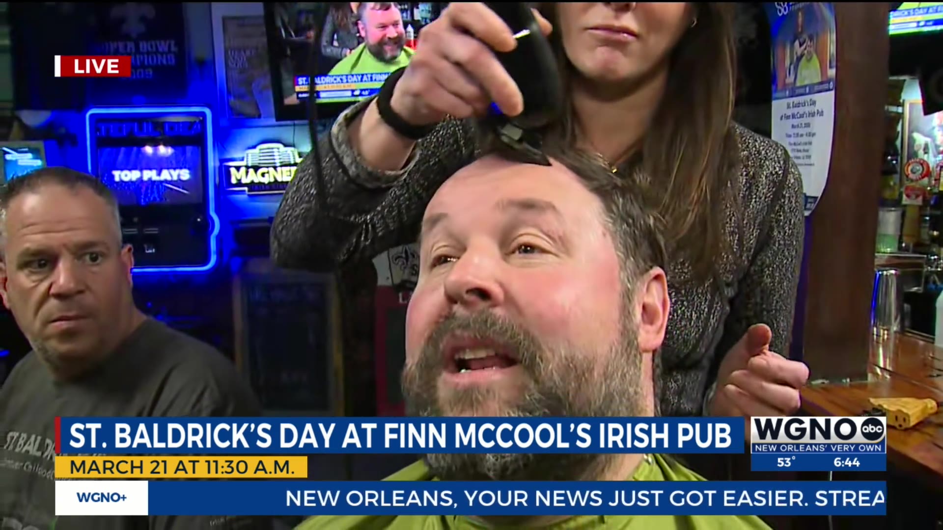 Haircuts help kids with cancer at Finn McCool’s Irish Pub in Mid-City ...