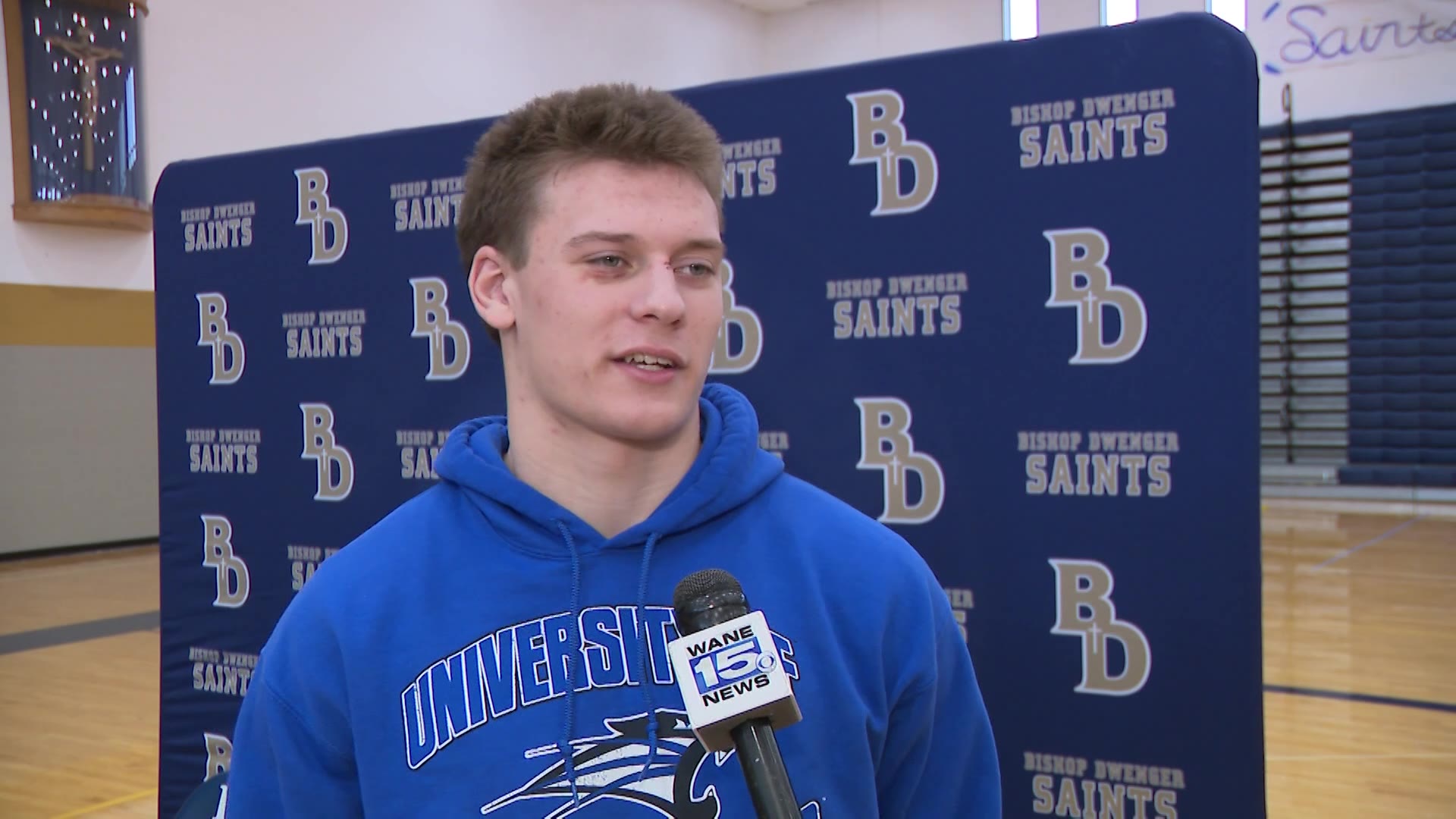 AJ Shefferly of Bishop Dwenger HS full interview on signing with Saint ...