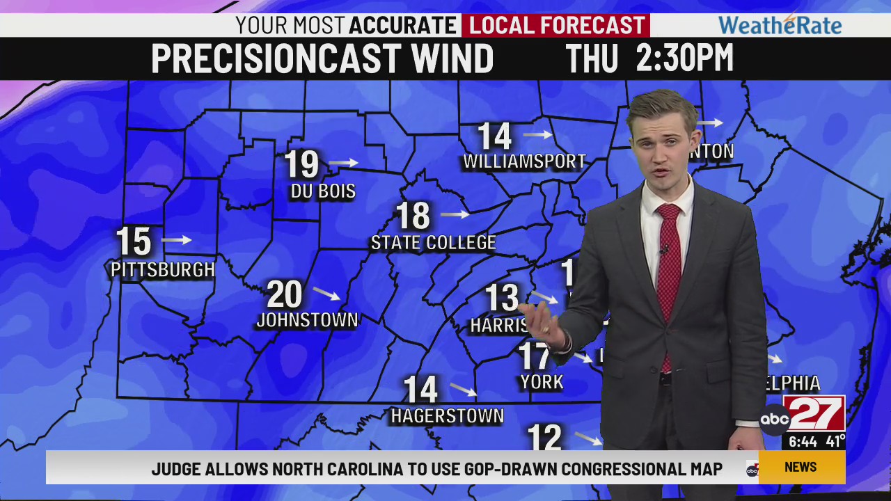 Jackson’s Thanksgiving Morning 6am Forecast Update – ABC27