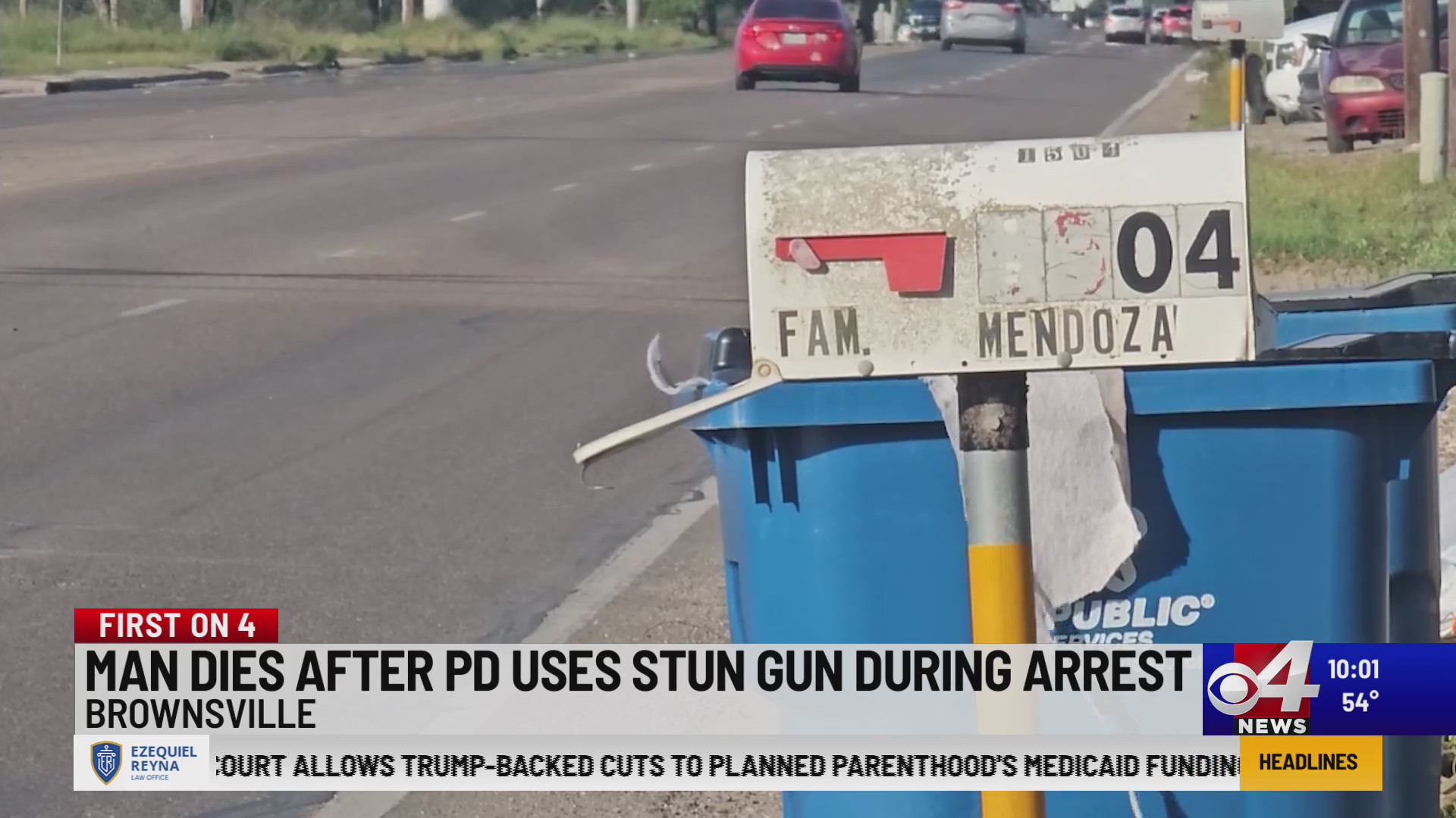 Man dies after PD uses stun gun during arrest – KVEO-TV