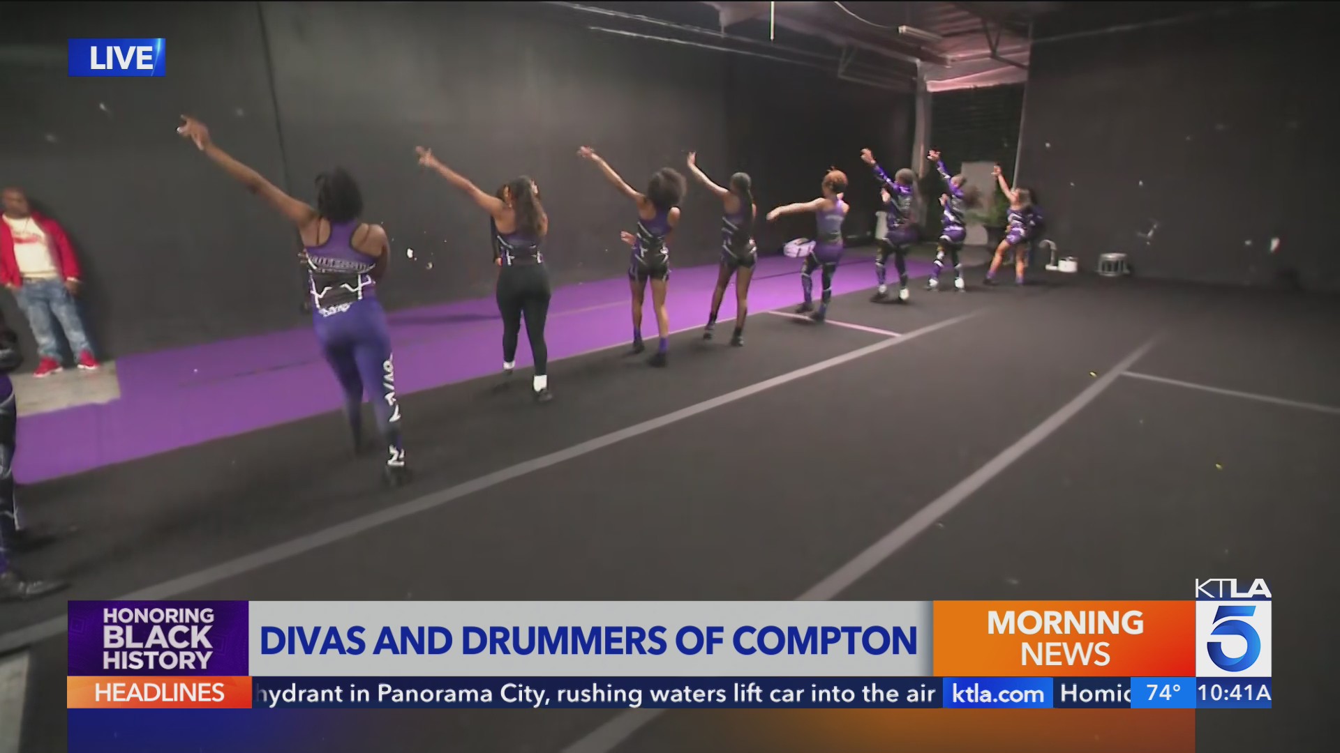 Inside look at the Divas and Drummers of Compton – KTLA