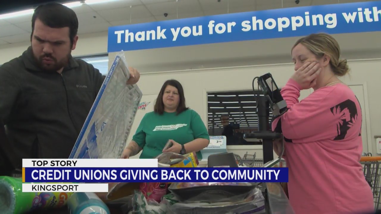 Area credit unions give back to community with free groceries – WJHL ...