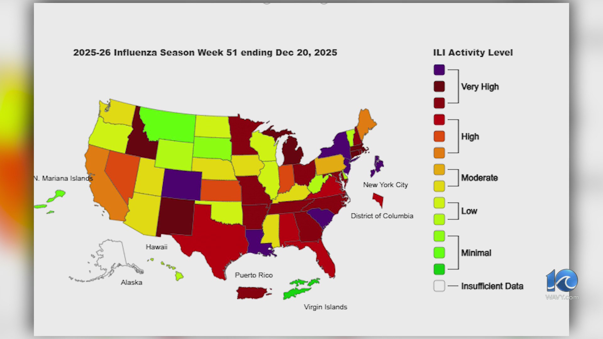 Virginia experiences surge in respiratory illnesses, including COVID-19 ...