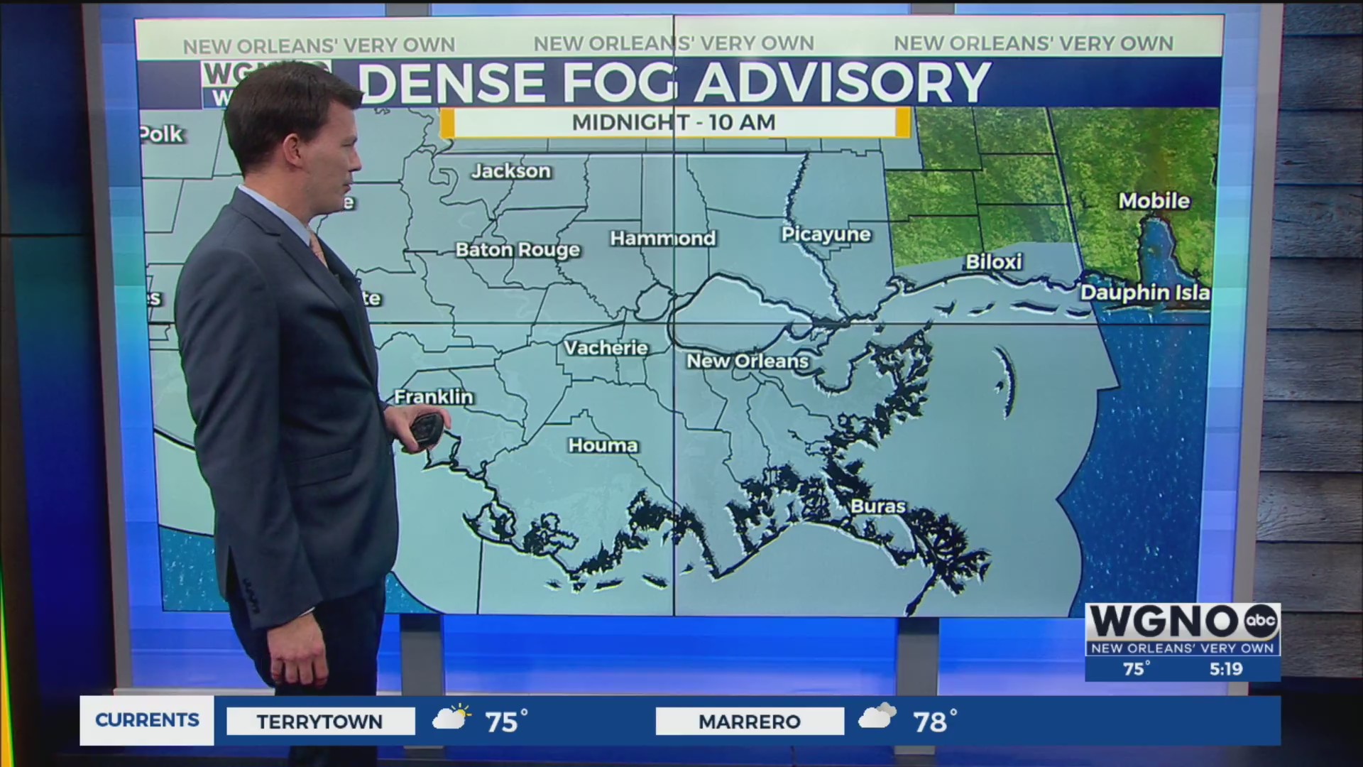 Patchy fog early Wednesday but warm temps the bigger story – WGNO