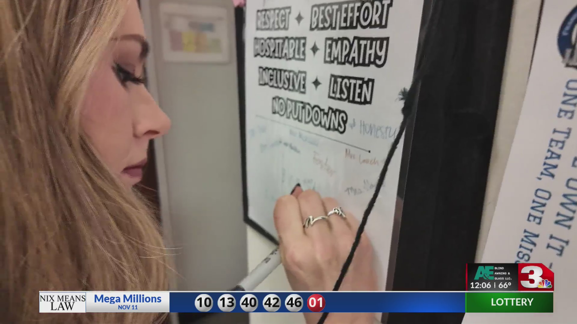 Natalie McCain is Principal for a Day – Texomashomepage.com
