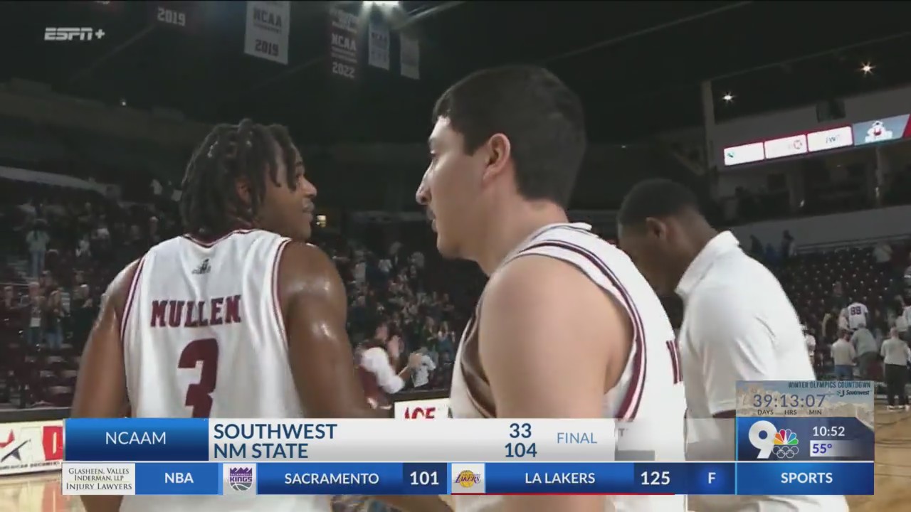 NM State men return from Christmas break, beat University of the ...