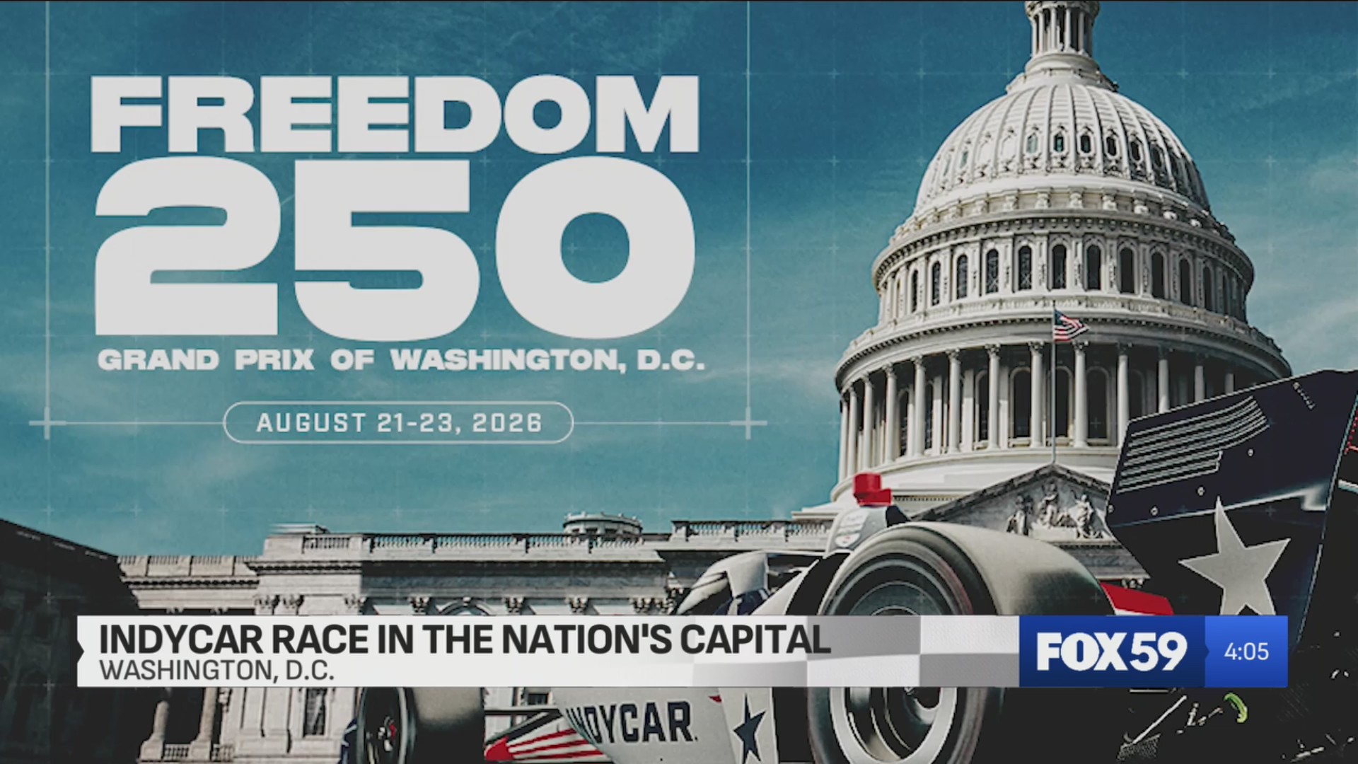 Trump announces ‘Freedom 250 Grand Prix,’ signs order bringing IndyCar ...