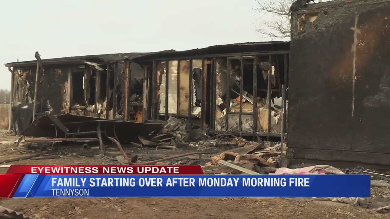 Tennyson family starting over after morning fire – Eyewitness News ...