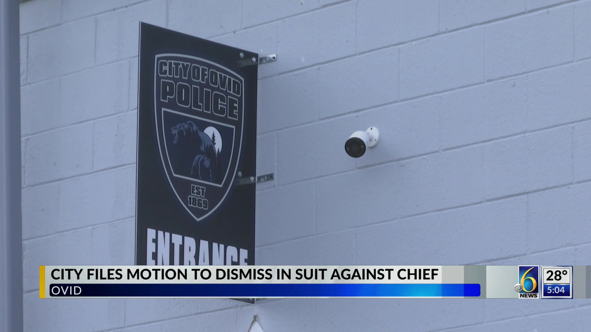 City of Ovid files motion to dismiss in suit against chief – WLNS 6 News