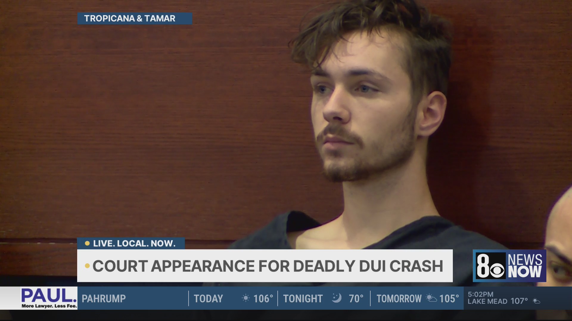 Man accused in deadly crash at Tamarus and Tropicana Avenue makes court ...