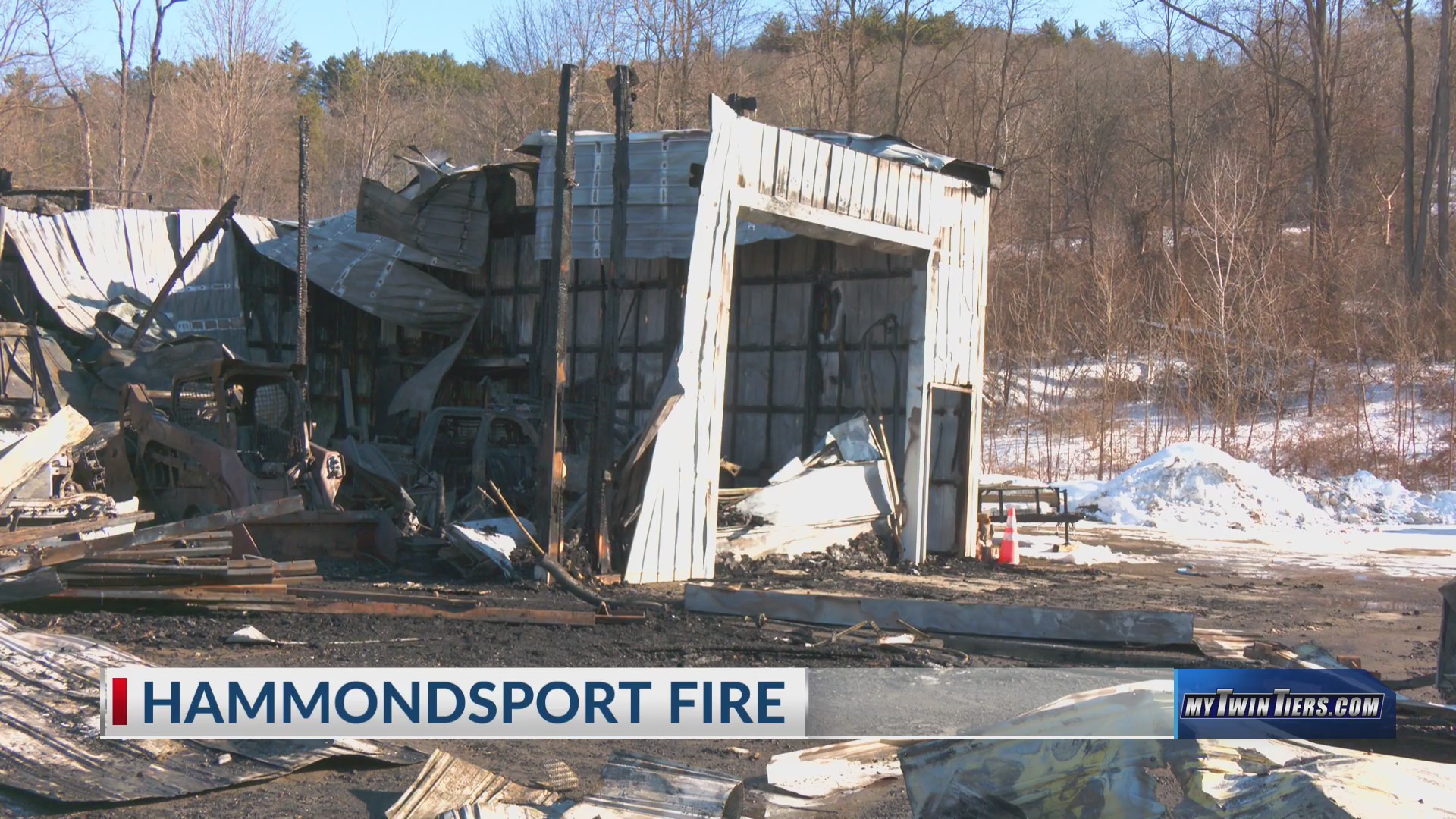 Early-morning fire destroys Hammondsport Department of Public Works ...