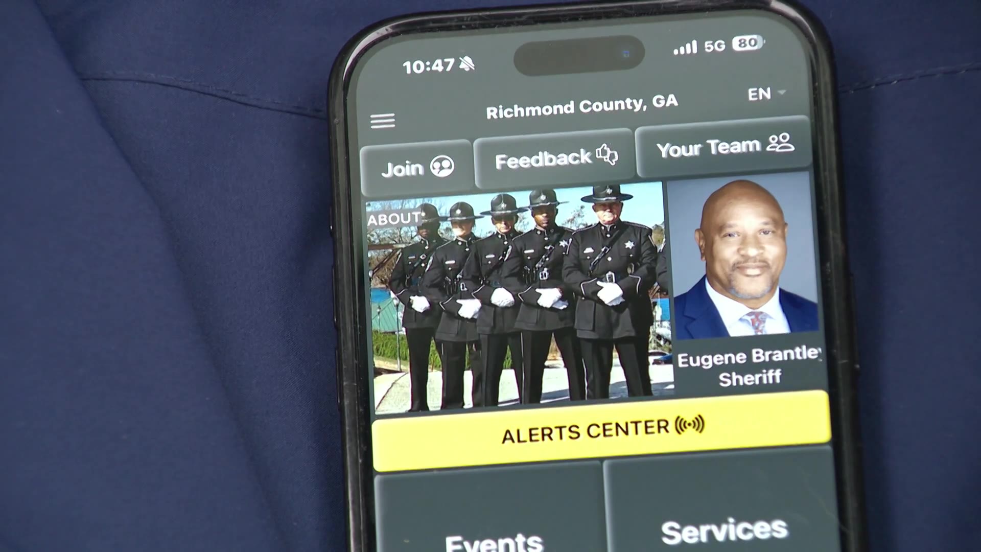 Richmond County sheriff unveils MySheriff app for tips, alerts – WJBF