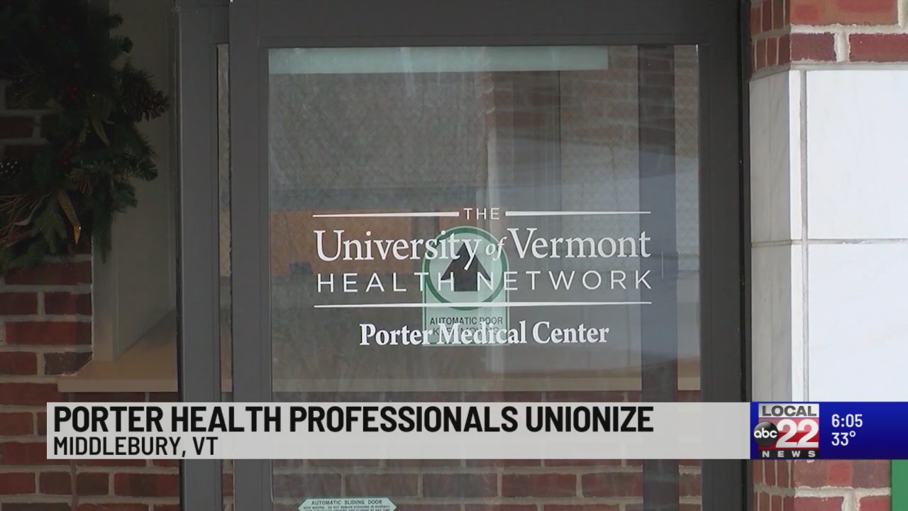 Porter Medical Center professionals vote to unionize – ABC22 & FOX44