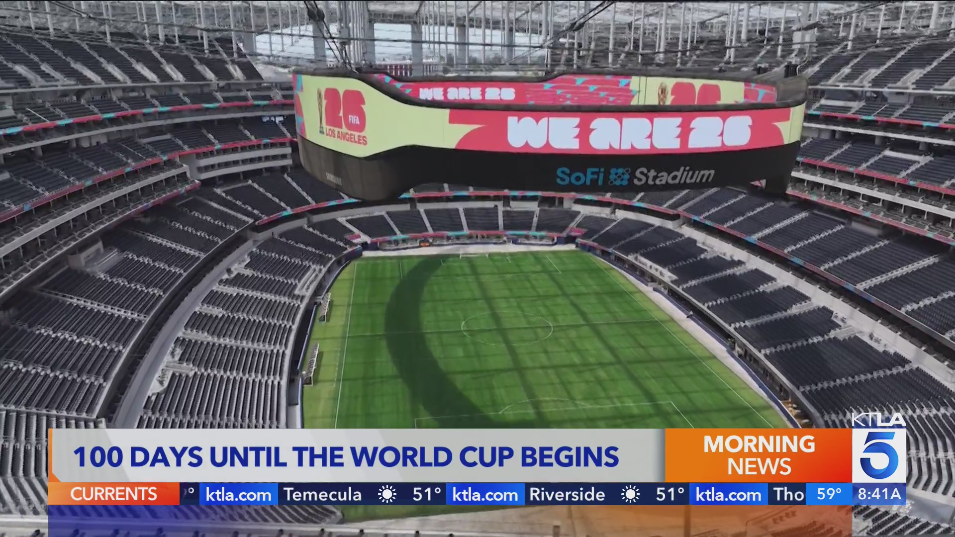 Tuesday marks 100 days until the 2026 FIFA World Cup – WJBF