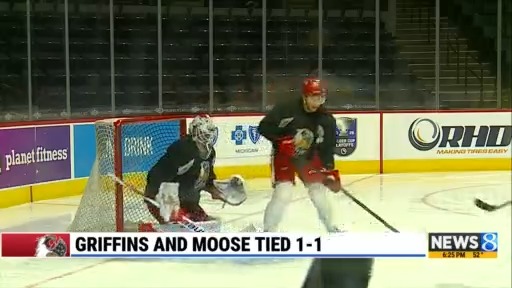 Griffins and Moose tied 1-1 – KTLA